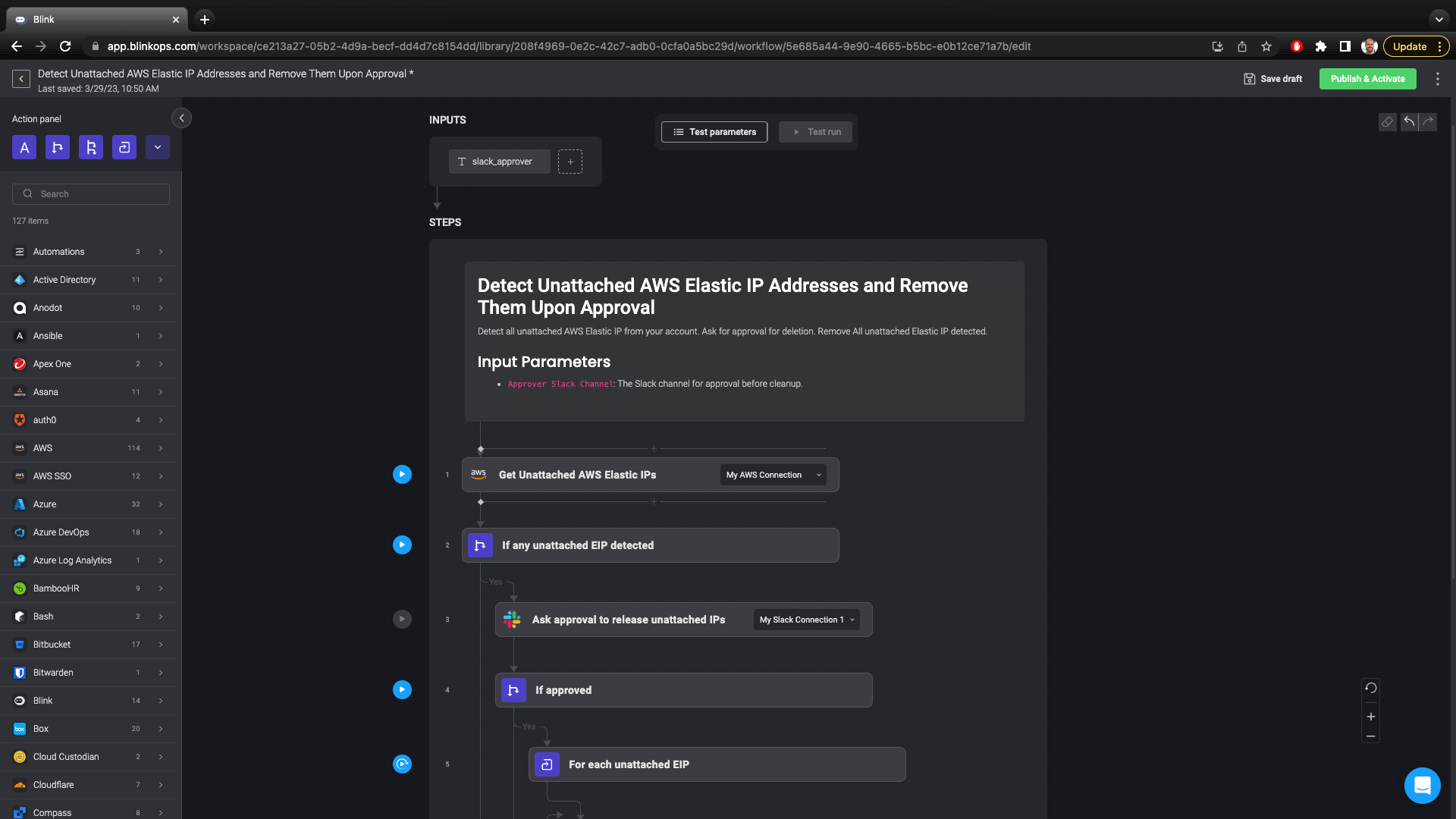 Finding and Removing Unattached AWS Elastic IP addresses - Blink